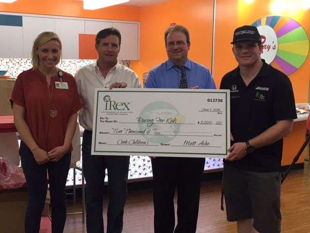Conor Daly Joins Racing For Kids at Fort Worth’s Cook Children’s ...